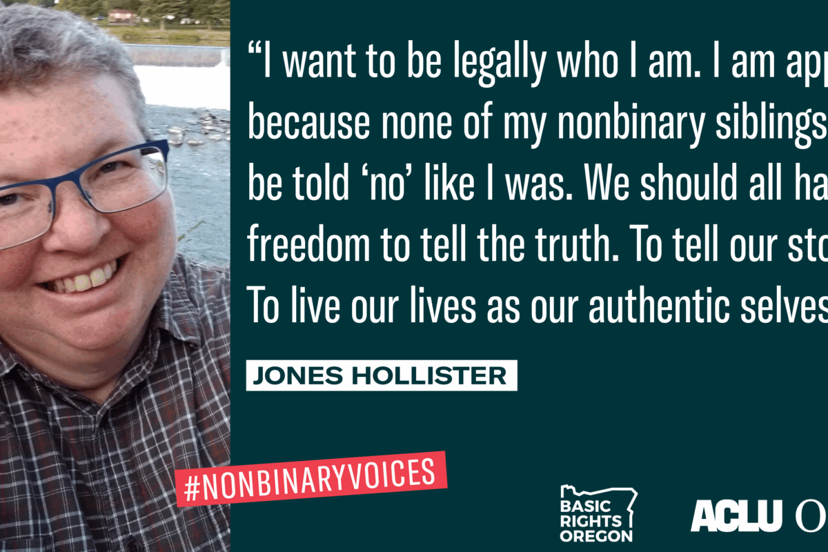Nonbinary Eugene Resident Appeals Denial of Gender Marker by Lane ...