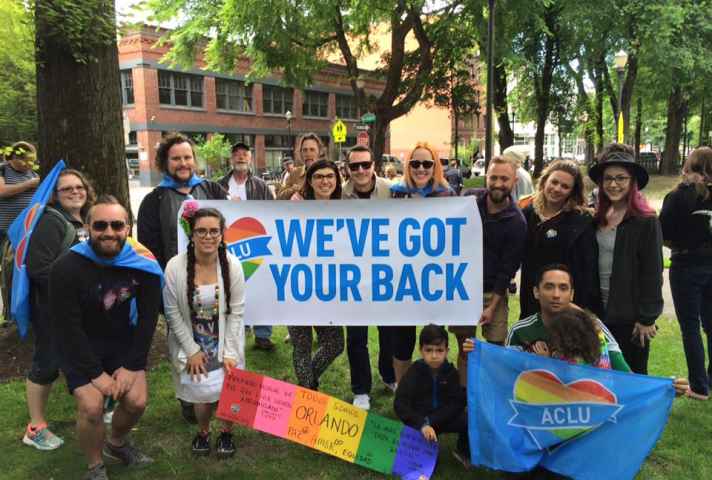ACLU at the Portland Pride Festival | ACLU of Oregon ACLU at the Portland Pride Festival | ACLU of Oregon
